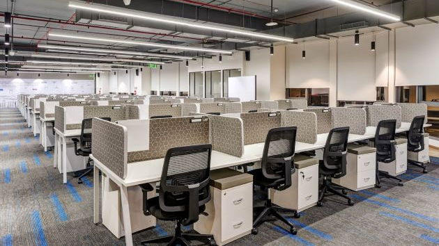 GoOffice 20640 - AWFIS Vajram Esteva - 6 Seater Private Cabin | Meeting ...